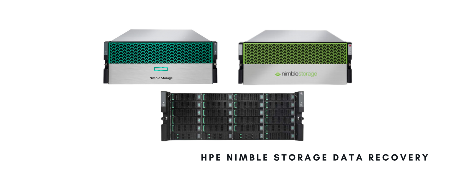 WeRecoverData HPE Nimble Storage Data Recovery