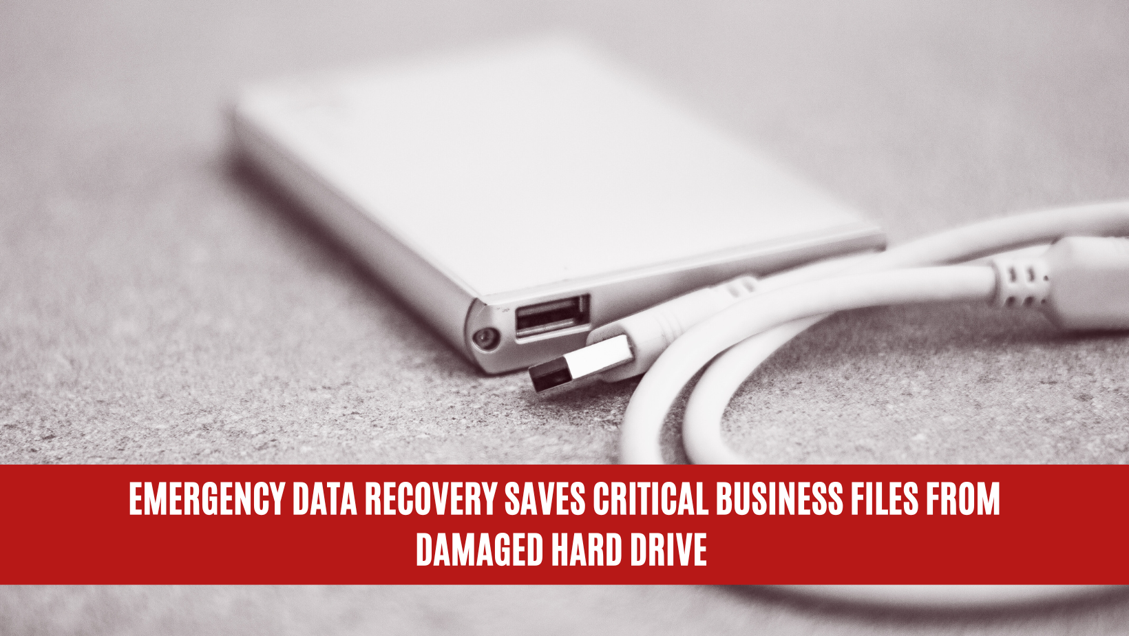 Data Recovery Saves Business Files from Damaged Hard Drive