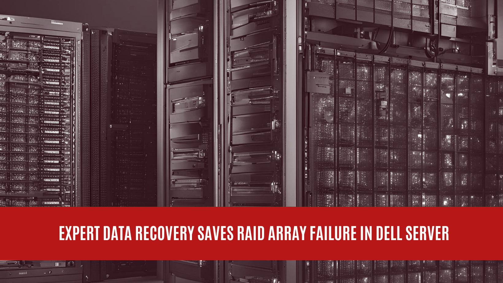 Data Recovery Saves RAID Array Failure in DELL Server