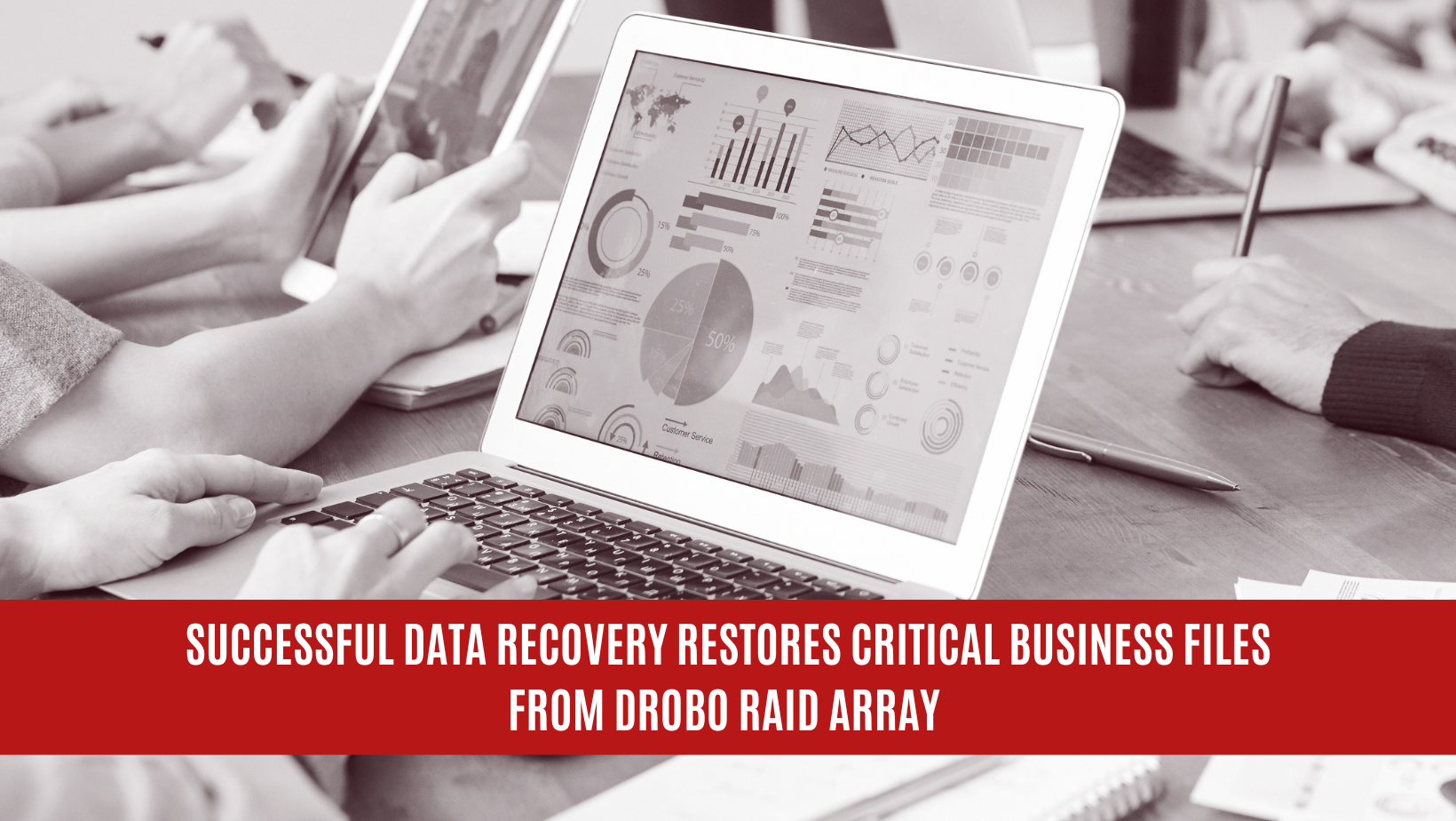 Data Recovery Restores Business Files from Drobo RAID Array