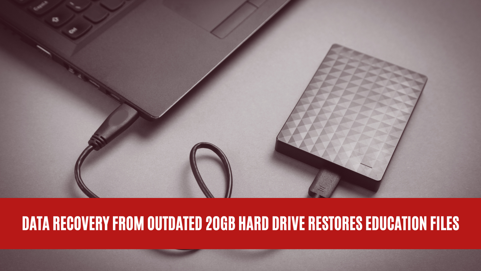 Data Recovery from Outdated 20 GB Hard Drive