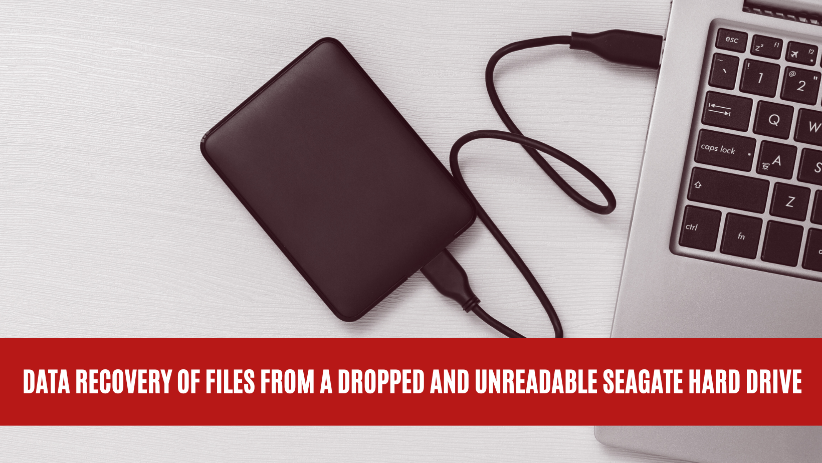 Data Recovery of Files from a Dropped and Unreadable Seagate Hard Drive