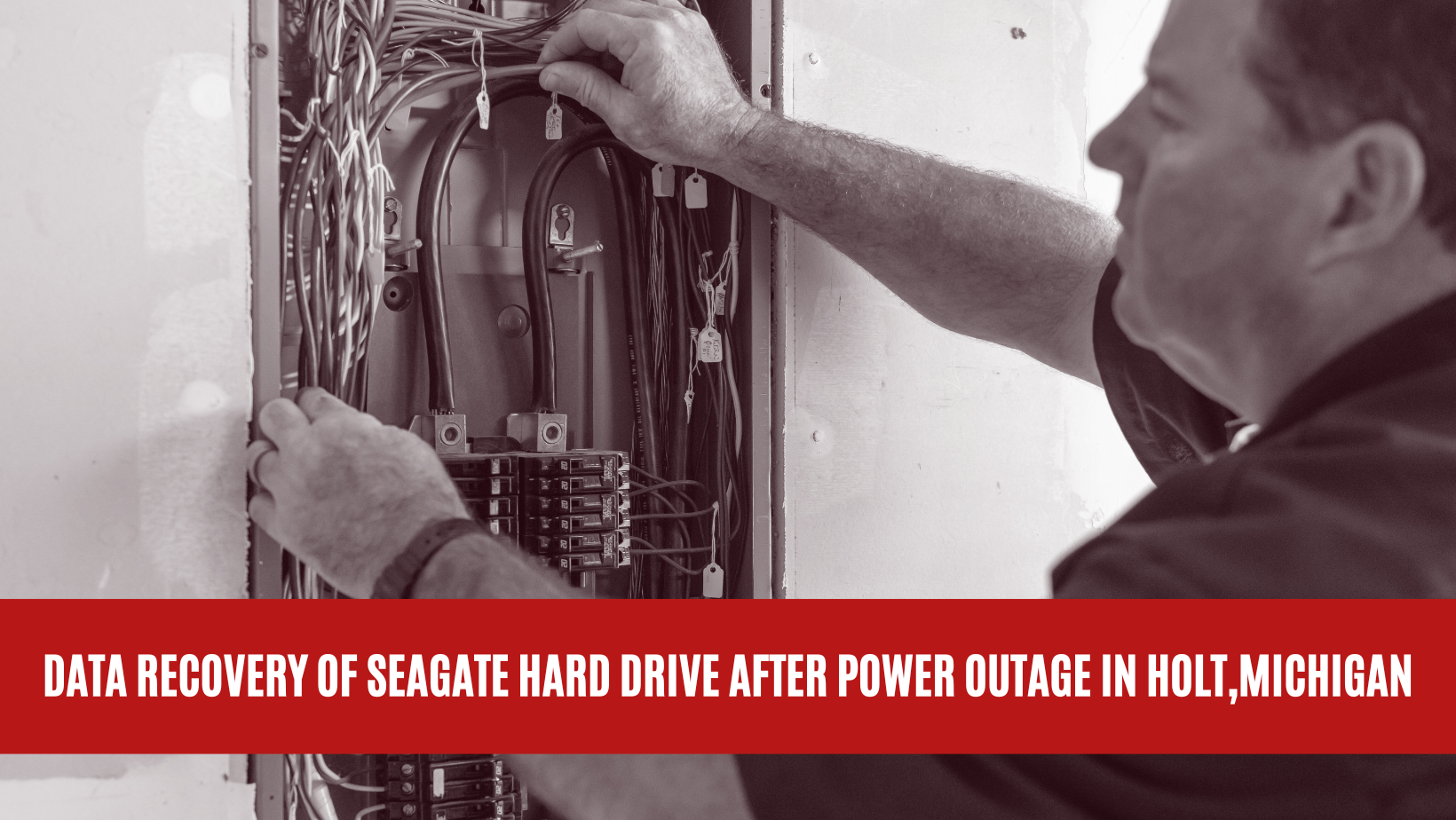 Data Recovery of Seagate Hard Drive After Power Outage in Holt,Michigan