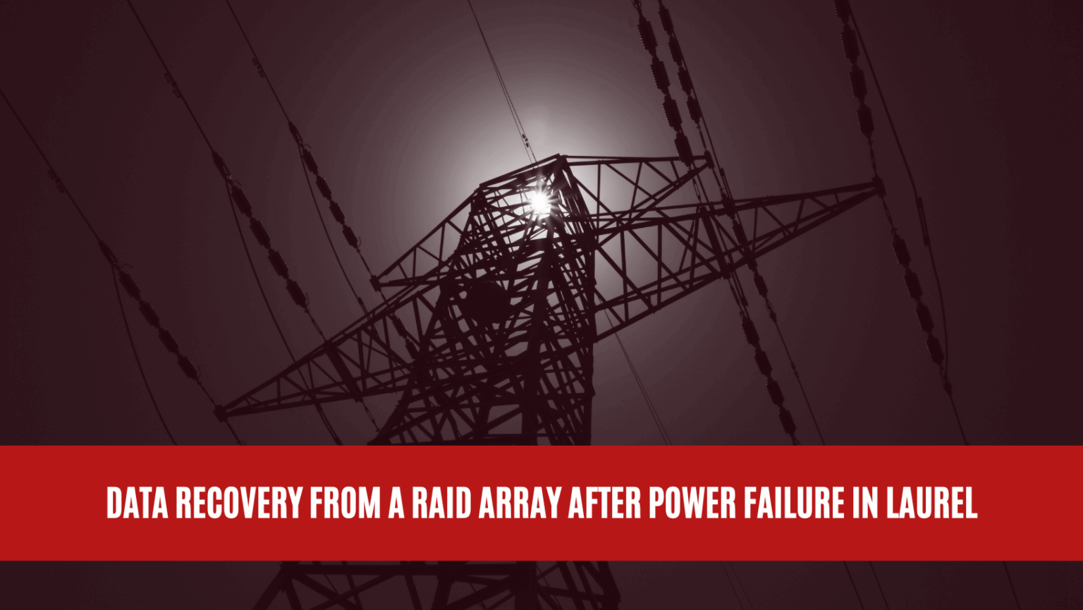Data Recovery from a RAID Array After Power Failure in Laurel